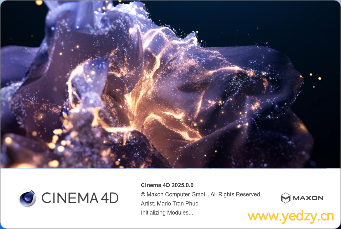 【C4D2025】Cinema 4D 2025安装和激活教程：3D设计与动画的全新突破 - 跃动小屋